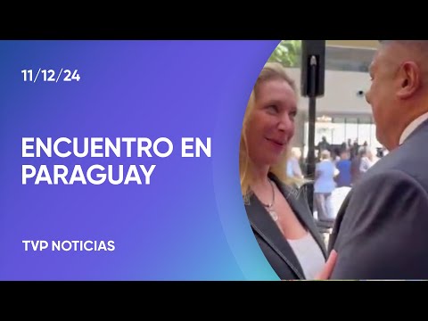 Karina Milei y Claudio “Chiqui” Tapia se encontraron en Paraguay – SDN